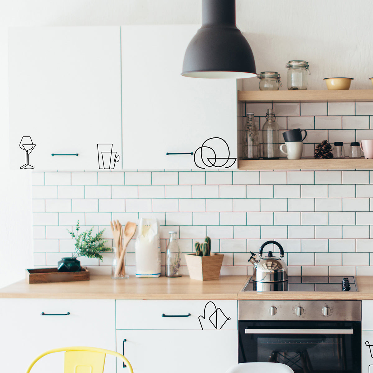 Kitchen Cabinet Labels Set — Whim Manila