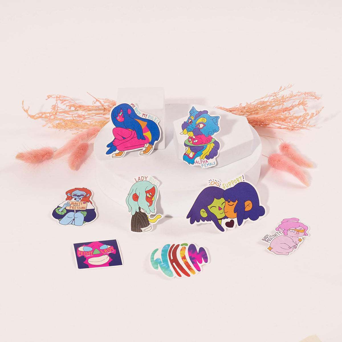 Girl Power Sticker Pack — Whim Manila